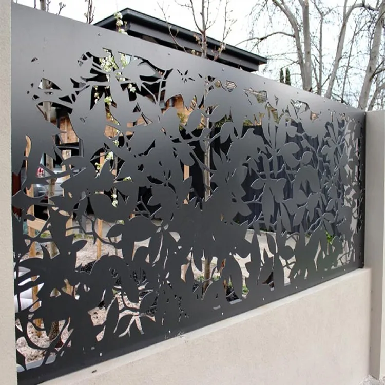 Aluminum Alloy Fence Panels for Garden & Hotel Decor