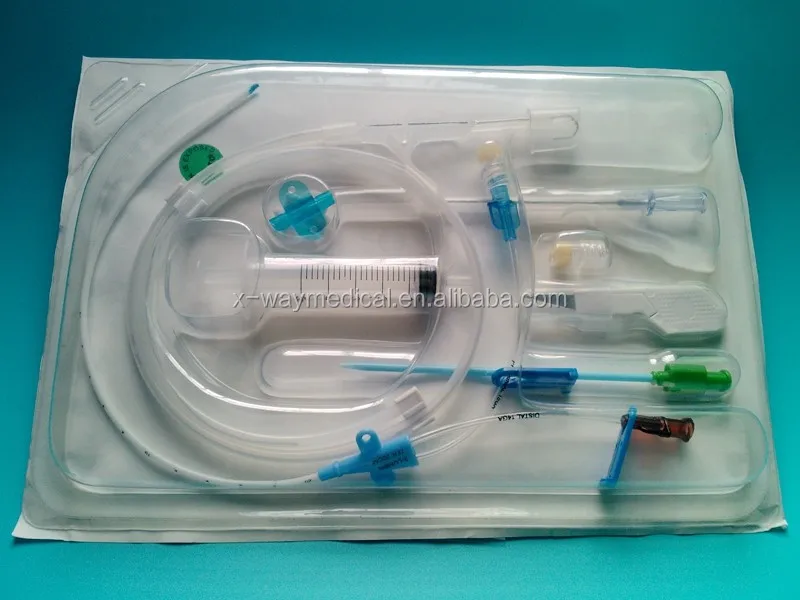 China Supplier Medical Triple Lumen Central Venous Pressure Catheter ...