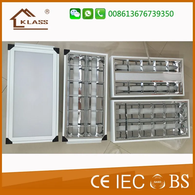 60x60cm Surface Led Panel Light 36w 40w Led Prismatic Louver Fitting ...