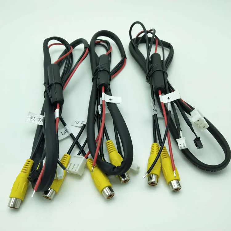Factory Price Hd Mdvr Car Audio Video Power Cable Av Rca Female Auto ...