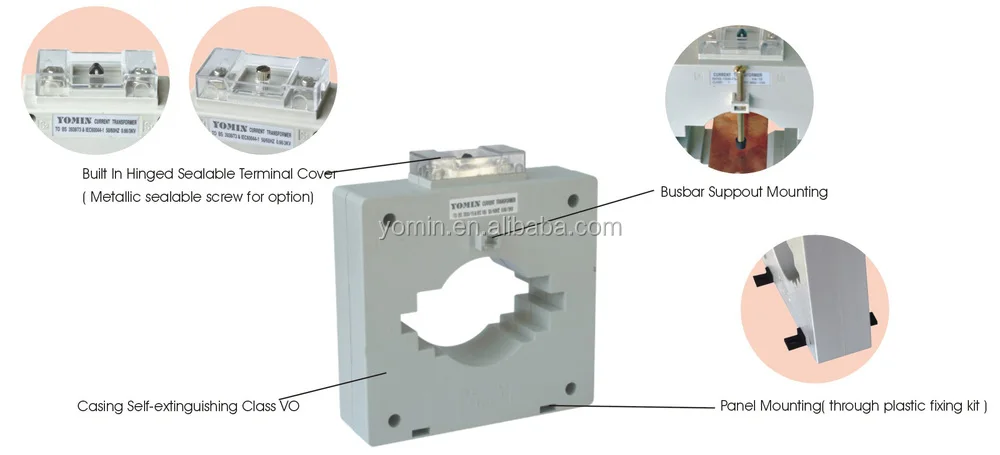 800/5A Class 0.5 Current Transformer - High Accuracy MSQ