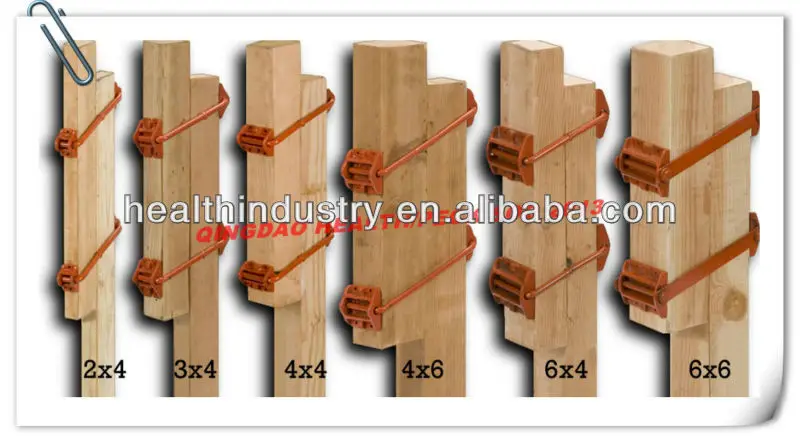 4x4 Ellis Shore Clamps,Shoring Clamp,Post Shore Clamp For Concrete ...