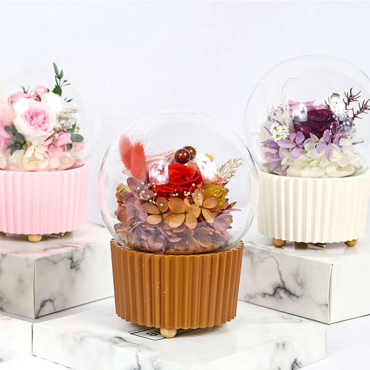 2019 Hot Sale Flower Music Box Rotating For Mothers Day Gifts - Buy ...