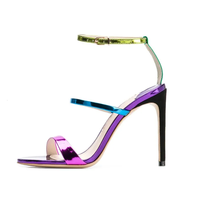 Handmade Colorful Sexy High Pencil Heel Sandal Shoes Buy Pencil Heel Sandalsex High Heel