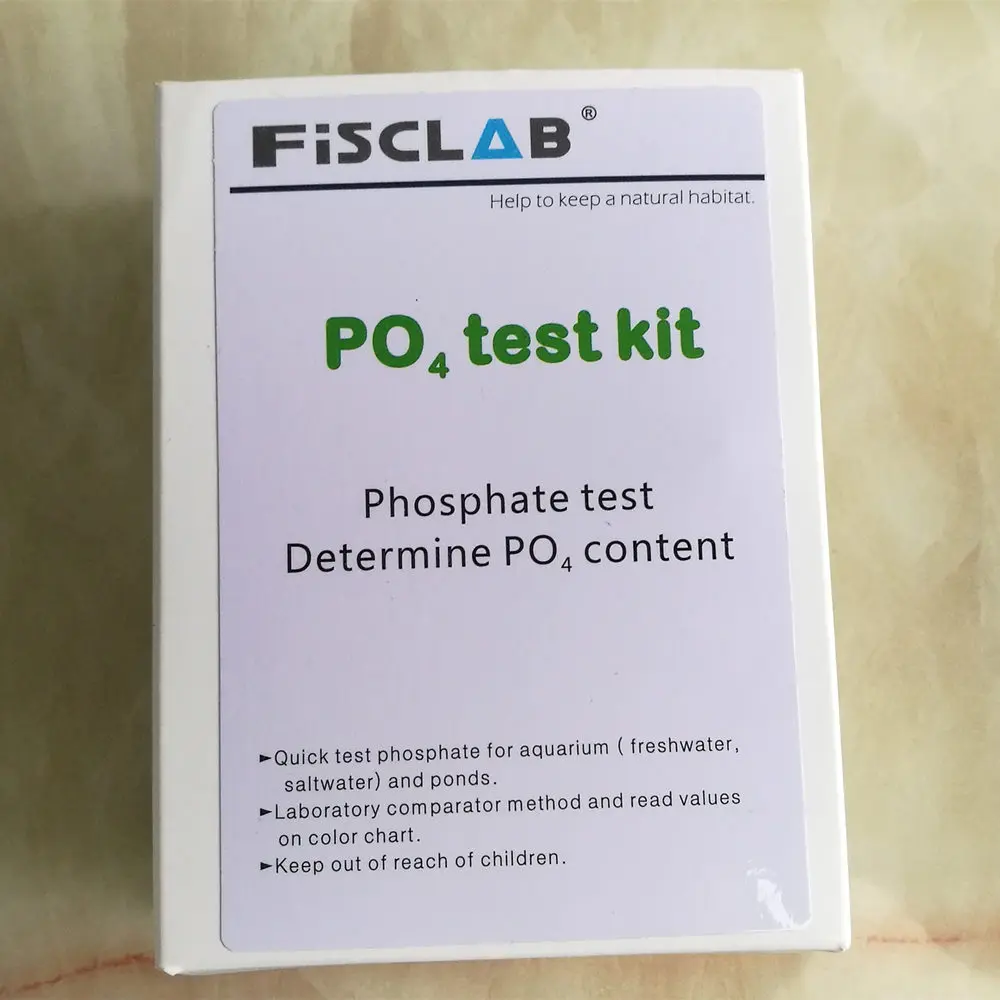 FISCLAB Aquarium Test Kit - PO4 Rapid Test Kit for Phosphate