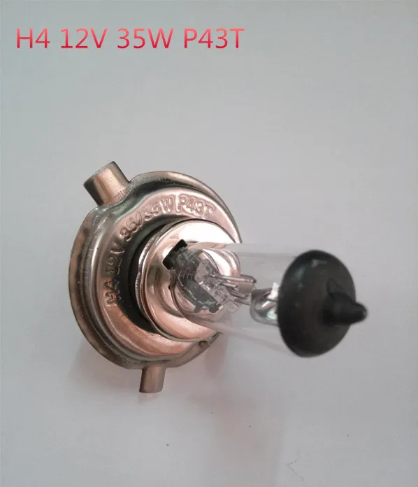 H4 12v 35w P43t Auto Bulb Halogen Headlight For Motorcycle 12v 35w ...