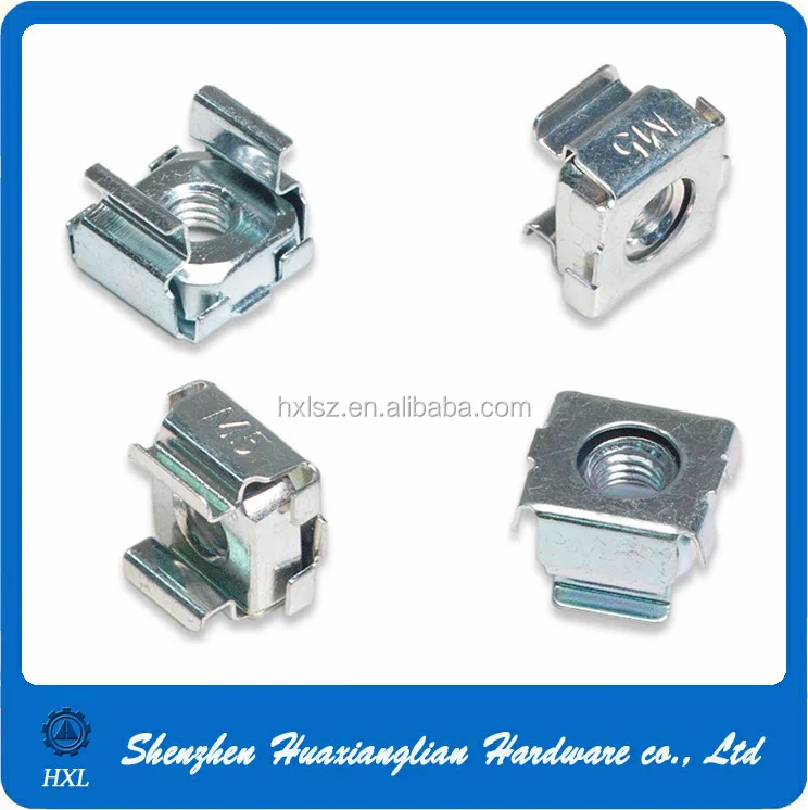 Steel Movable Square Lock Weld Cage Nut M3-m12 From Factory - Buy Weld ...