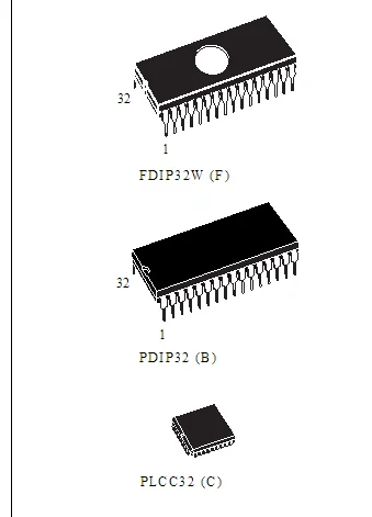 New And Original 4 Mbit (512kb X 8) Uv Eprom And Otp Eprom M27c4001 ...
