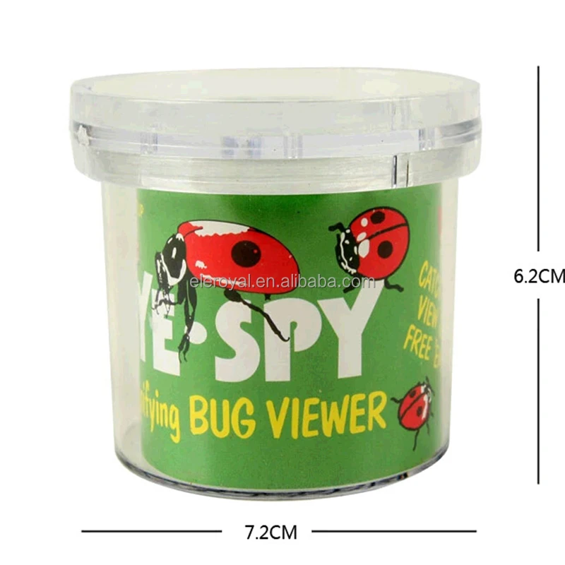 Magnifying Insect Box Bug Magnifier Container Bug Viewer Jar For Kids ...