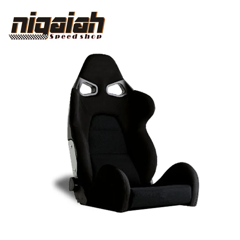 Drift Racing Style Black Suede SPE Sport Car Seat - 15kg