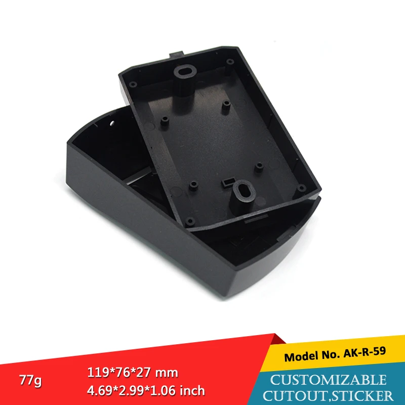 Plastic Electronic Card Reader Enclosure For Pcb With Led Light From ...