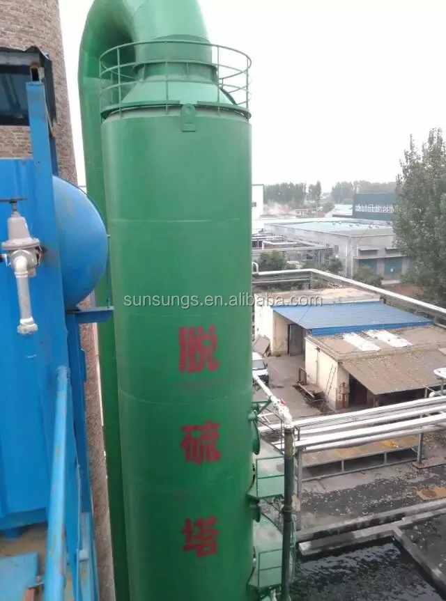 Coal-burning Flue Gas Wet Scrubber For Boiler Desulfurization And ...