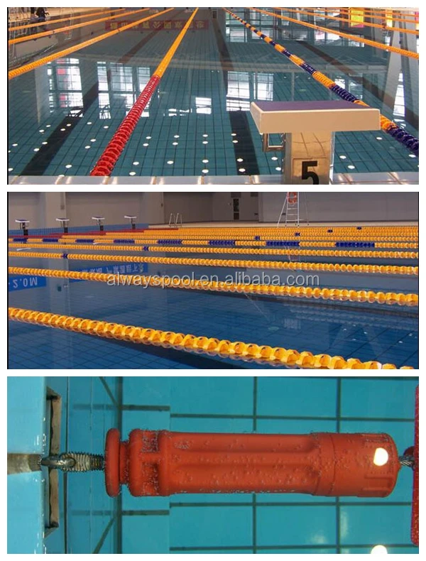 11cm Diameter Anti Wave Pool Lane Divider Racing Swimming Pool Float ...