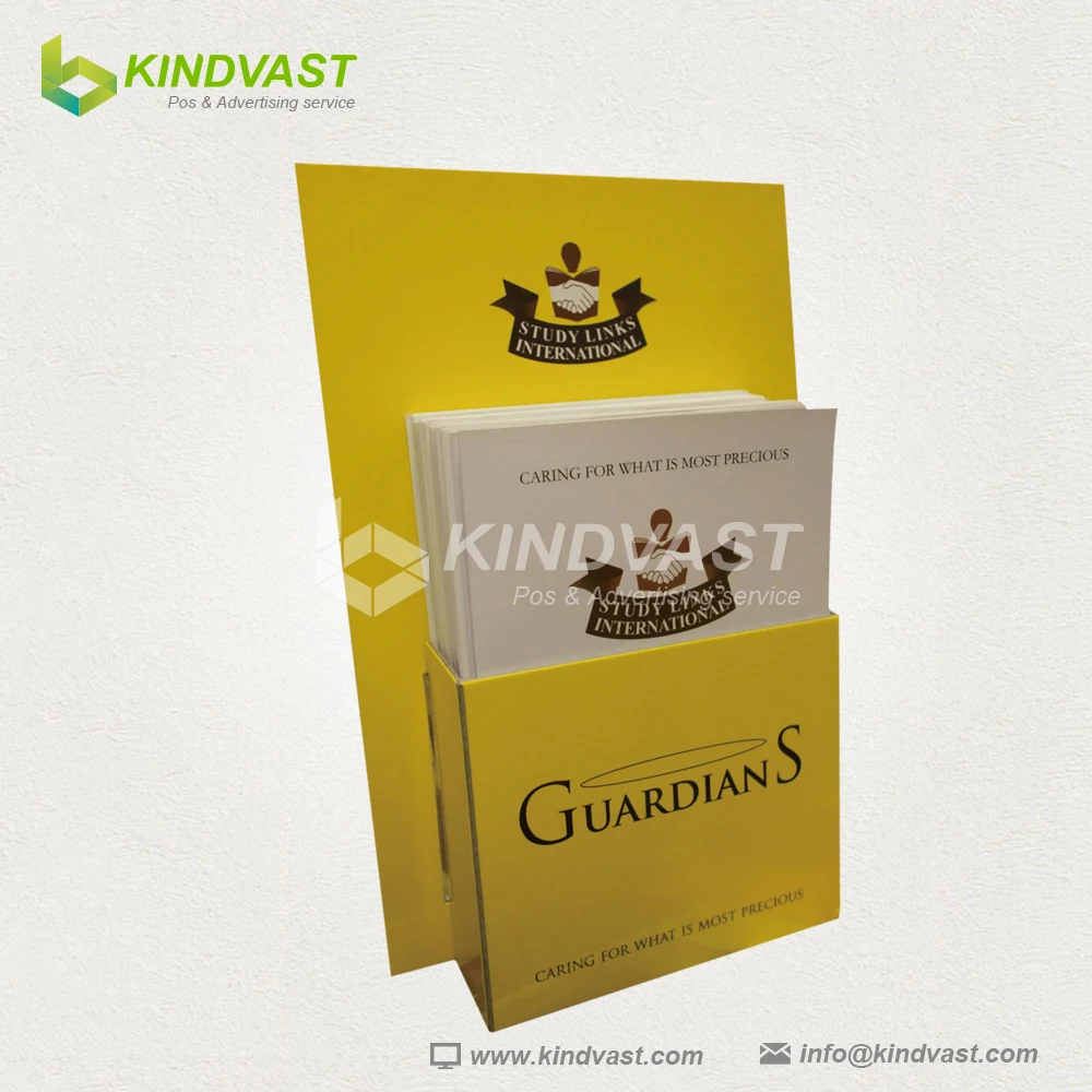 Counter Leaflet Holder Stand For Flyer/brochure Cardboard Beer Display ...