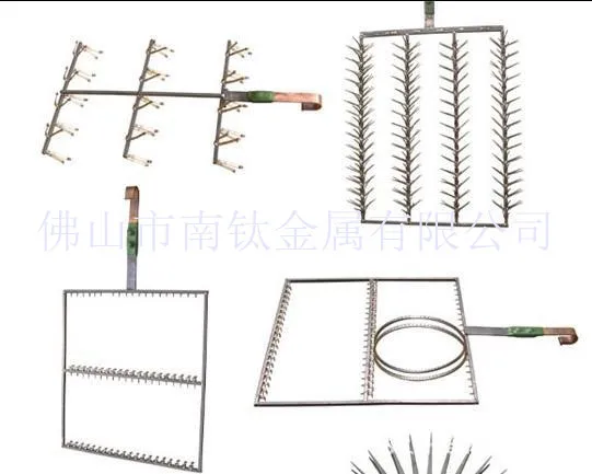 Hard Chrome Plating Titanium Racks Anodizing - Buy Titanium Racks ...