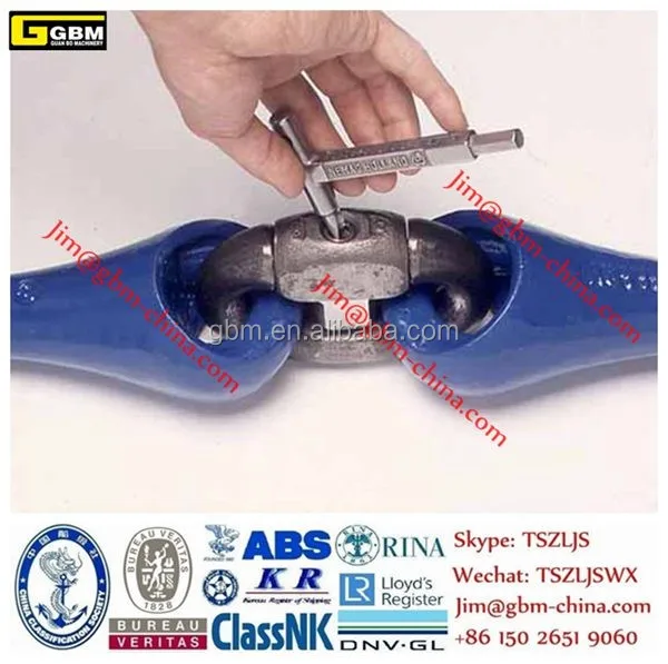 Oem Rope Pear Socket Quick Release Link For Ship Crane Grab - Buy Rope ...