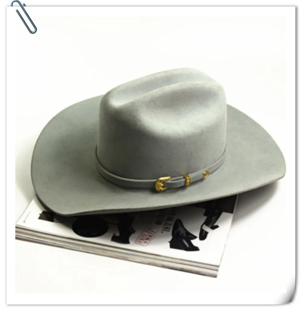 Custom Hard Hats Wool Felt Cowboy Hat Wholesale Felt Cowboy Hat - Buy ...