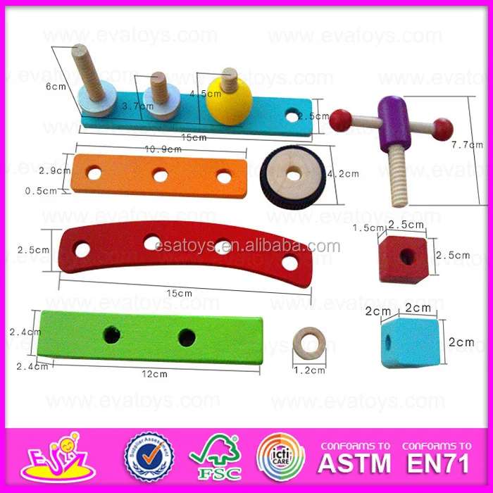 Amusing Educational Wooden Screw Assembly Toy Car For Kids,Multipurpose ...