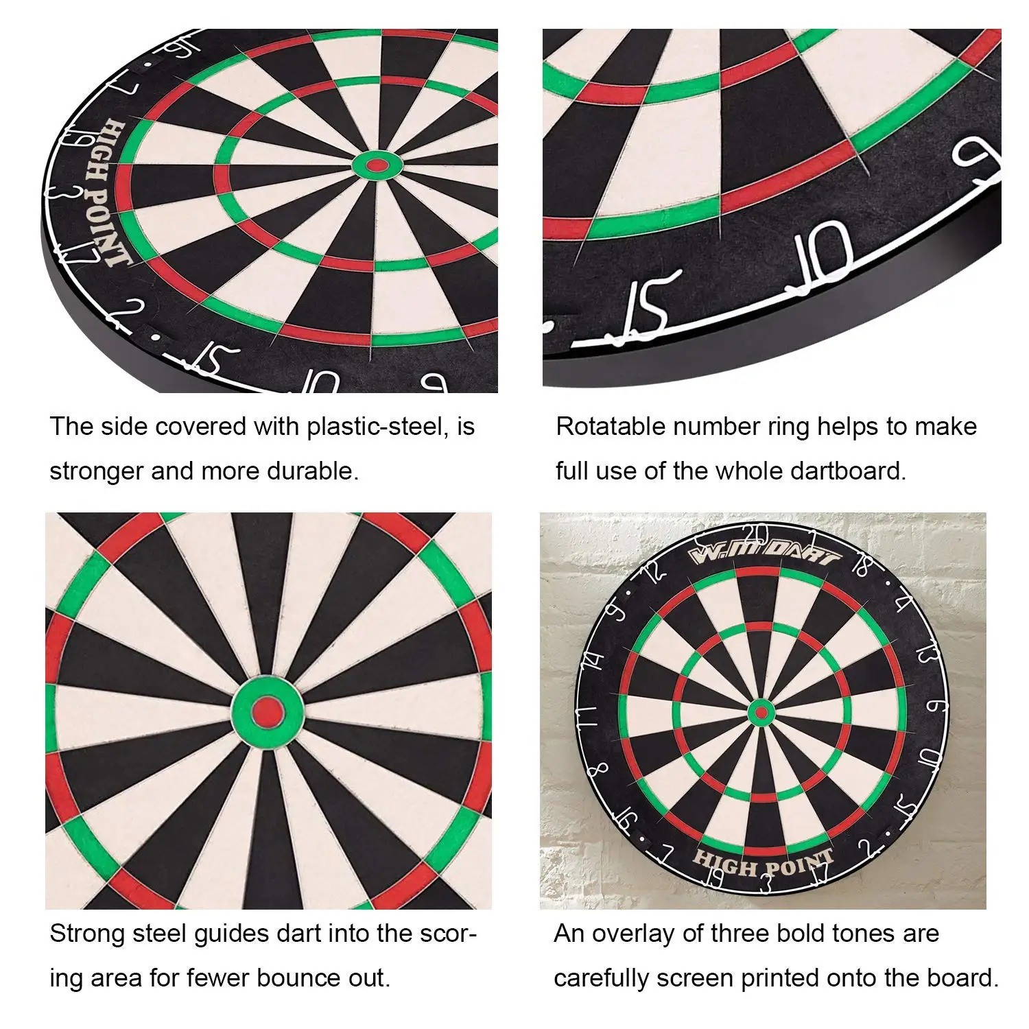 Wholesale 18x1-1/2'' Professional Competition Bristle Dartboards 18 ...
