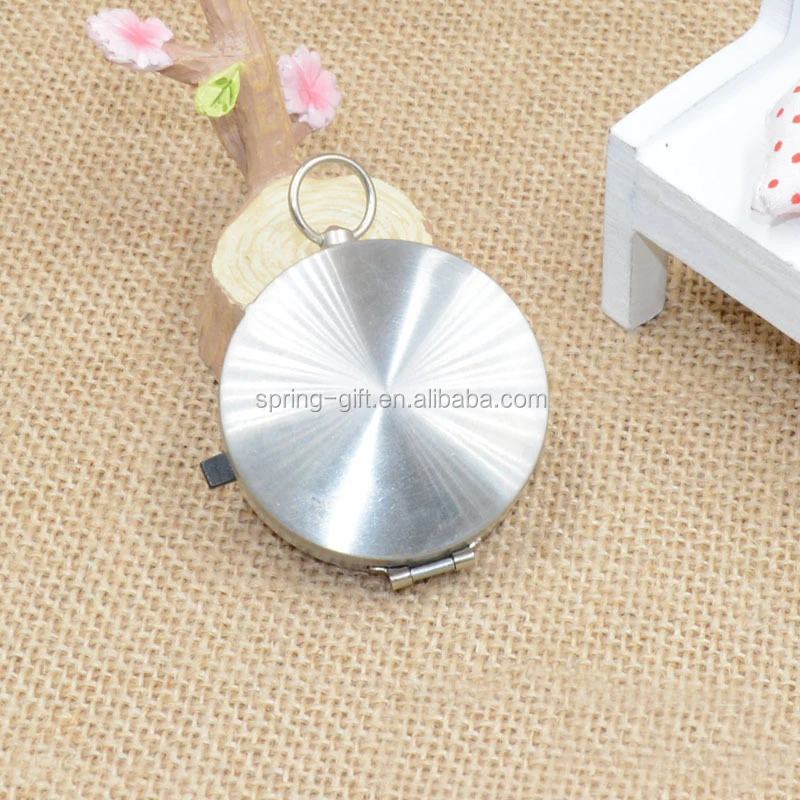 Stainless Steel Flip Muslim Compass - Gift Box & Instructions