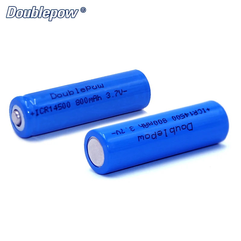 14500 Li-ion Battery 3.7v Aa 14500 800mah Lithium Cell - Buy 14500 Li ...