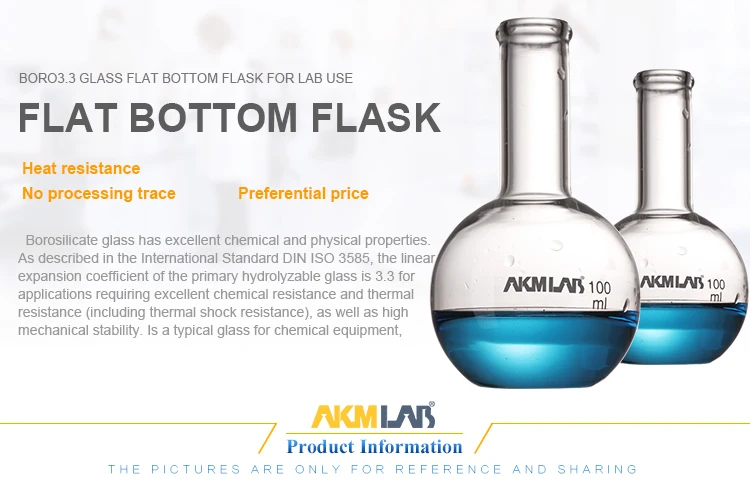 Akmlab Chemistry Florence Flask Flat Bottom Flask 100ml - Buy Florence ...