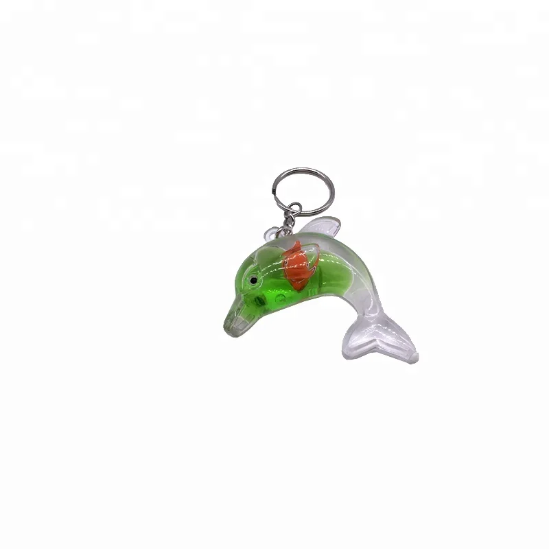 Acrylic Keyrings Promotional Gift Custom Floater 3d Dolphin Keychain ...