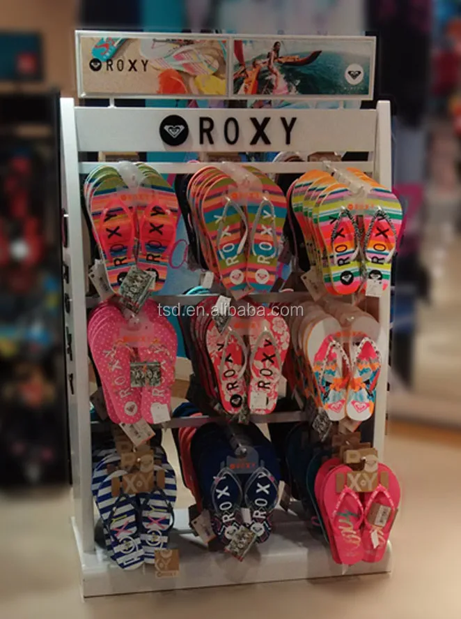 Custom Shoe Store Pos Flip Flops Display Rack,Sandals Display Stand ...