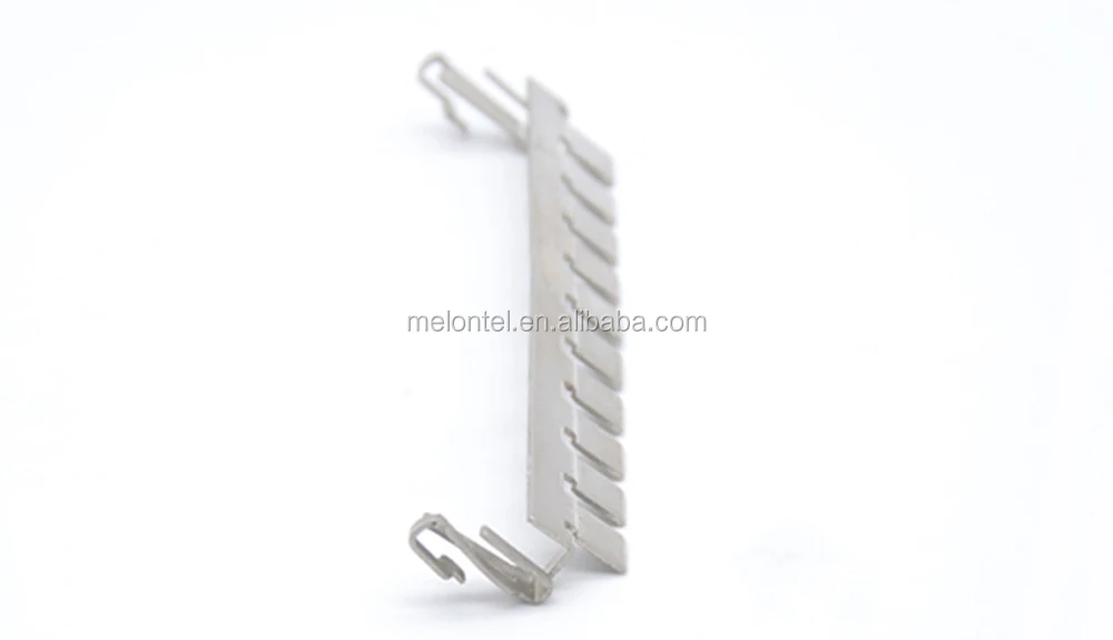 Mt-2124 Earth Grounding Bar For 10 Pair Lsa Plus Krone Module Used With ...