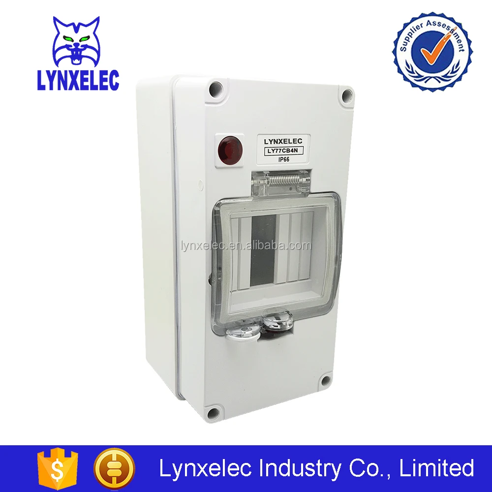 With Neon Light Ip66 Rcd Cover Weatherproof 4 Pole Enclosure Box - Buy ...