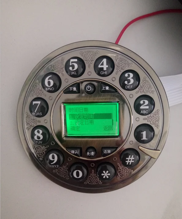 Hot Selling Vintage Retro House Phone Vintage Audio Guestbook Telephone ...