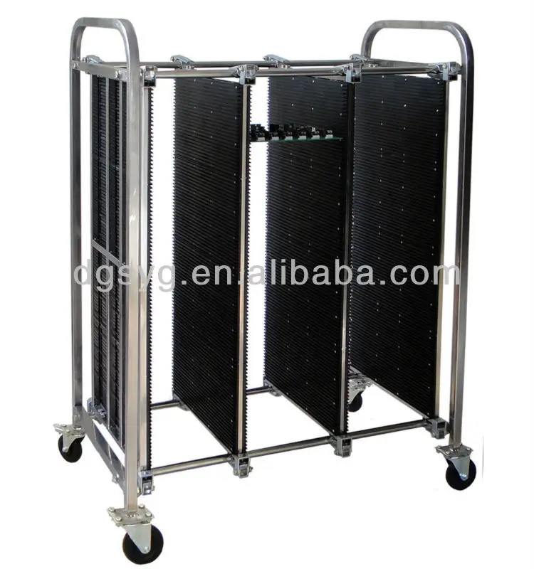 ESD PCB Magazine Storage Trolley - Easy Moving & Storage