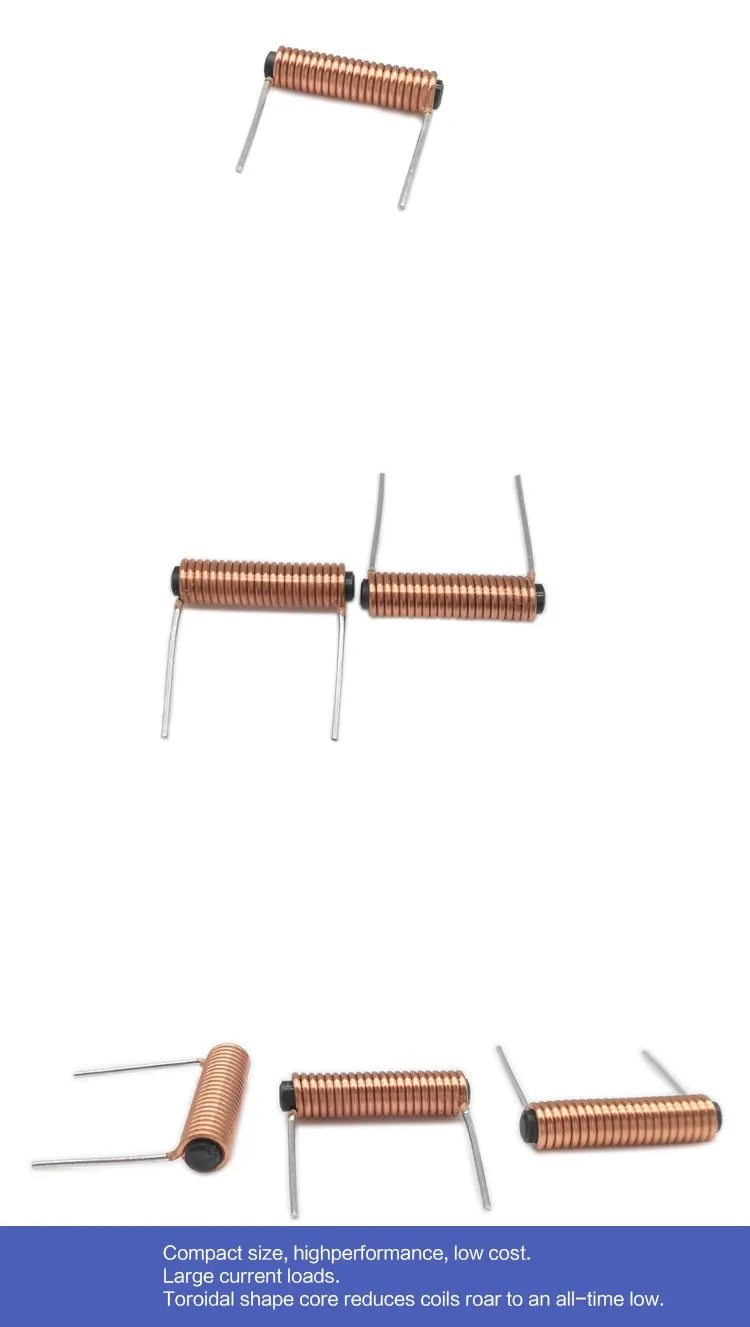 Ferrite Rod Core High Frequency Choke Coil Inductor 5.5uh
