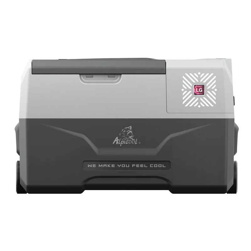 Alpicool Portable Compressor Car Fridge Freezer With Handle And Wheel ...