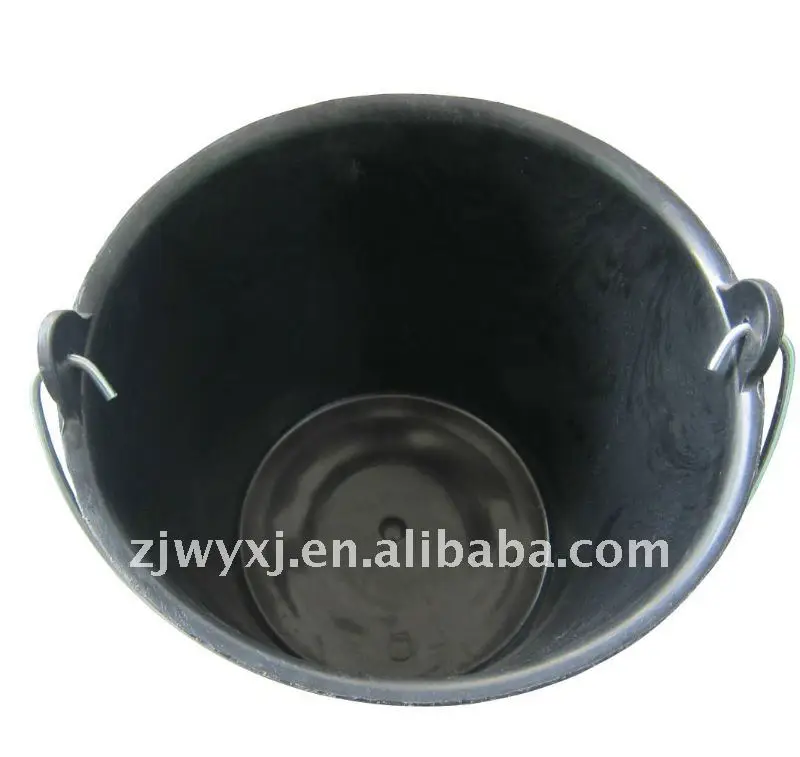 Durable 12L Plastic Bucket - Ideal for Construction & Gardening