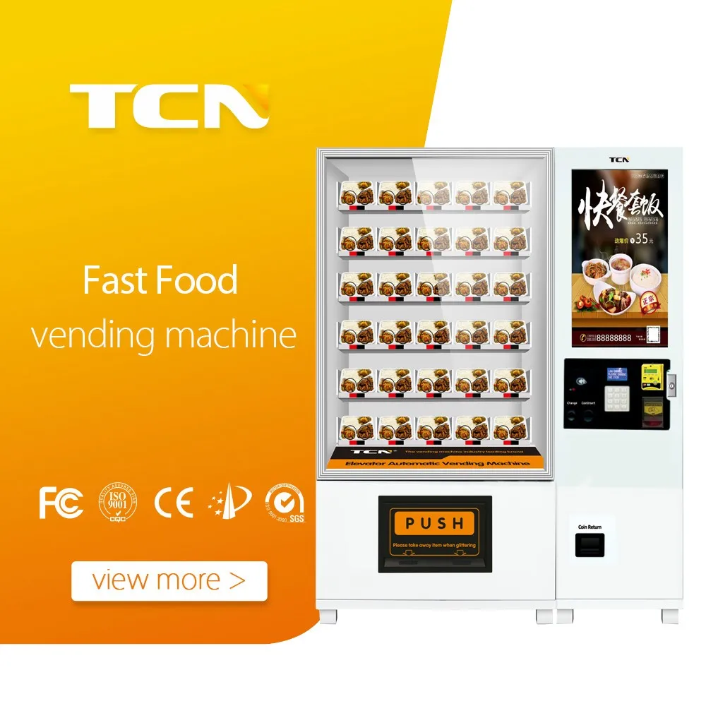 2017 Tcn Fast Food Vending Machine With 32 Inch Lcd Screen - Buy Touch ...