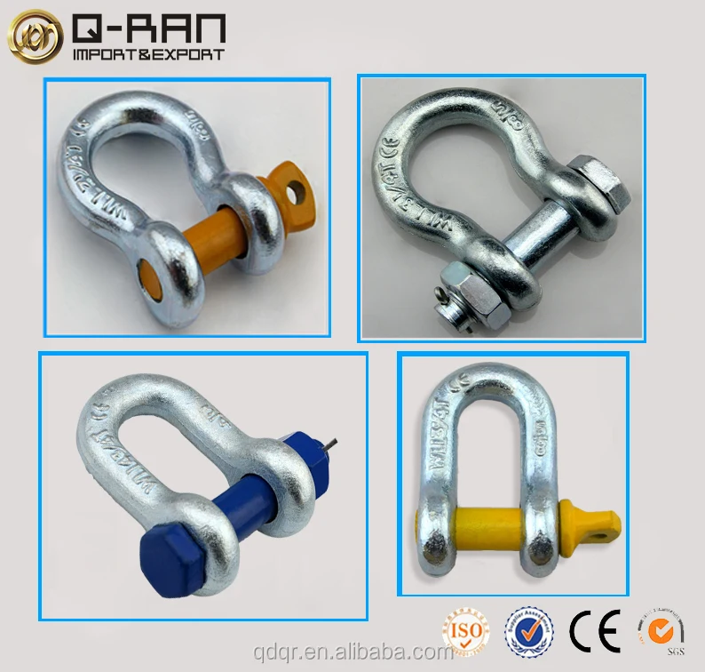 Rigging Anchor Chain Joining Shackle Large Or Miniature Shackles - Buy ...