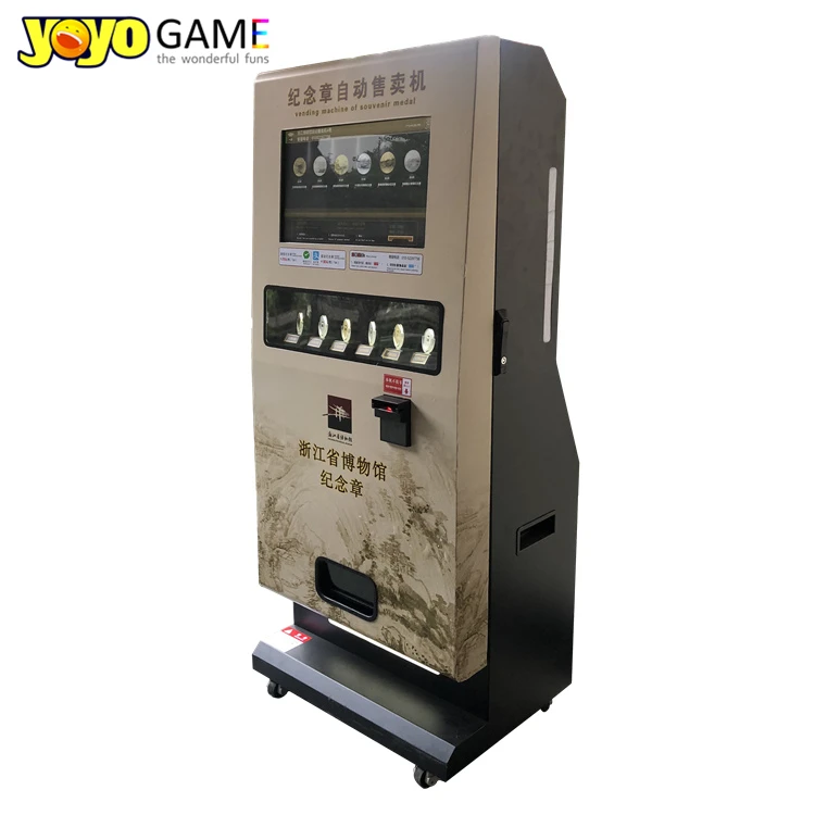 Souvenir Medal Vending Machine Personalized Gift Machine - Buy Prize ...