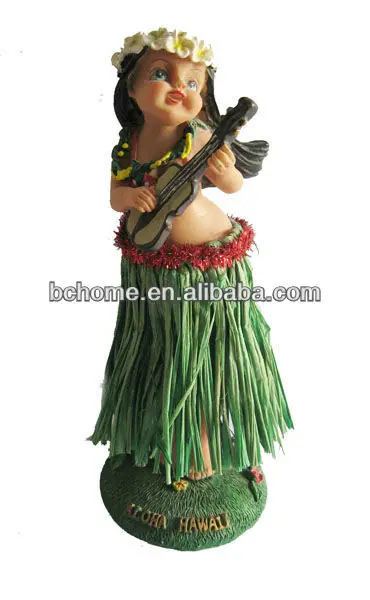 Resin Dashboard Hula Girl Figures - Buy Custom Hula Girl,Hula Girl ...