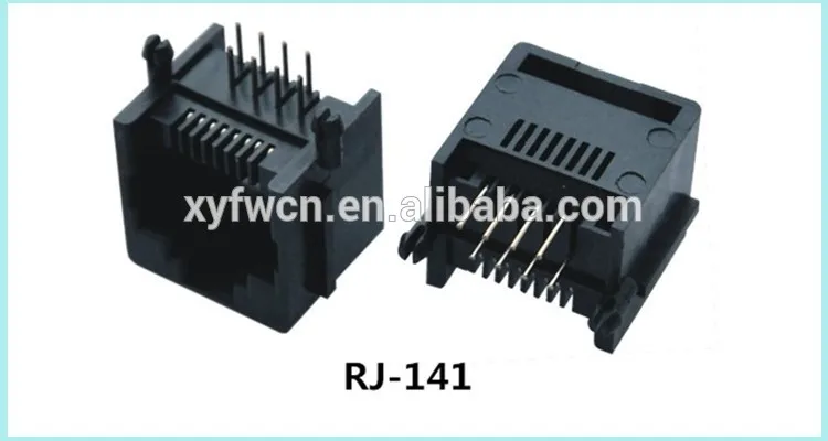 Best Seller Plastic Rj11 6 Pin Pcb Rj45 Connector - Buy Rj11 6 Pin ...