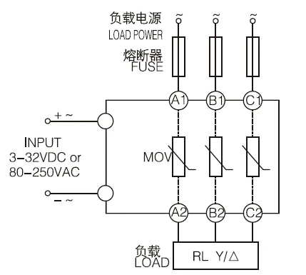 Three Phase Solid State Contactor 100a/200a/300a/400a Factory Supply ...