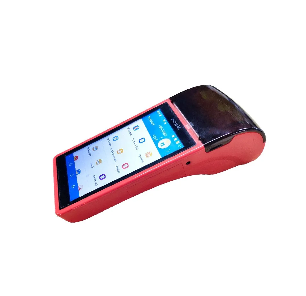 5 Inch Mini Pos Terminal Portable Touch Screen Smart Android Point Of ...