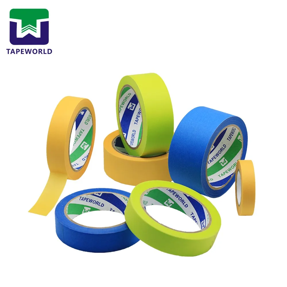 Commercial Standard Painters Masking Paper No Residue Adhesive Tape For ...