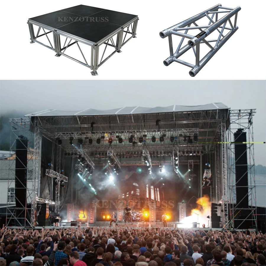 Event Stage Backdrop Aluminum Truss Display System - Buy Truss Display ...