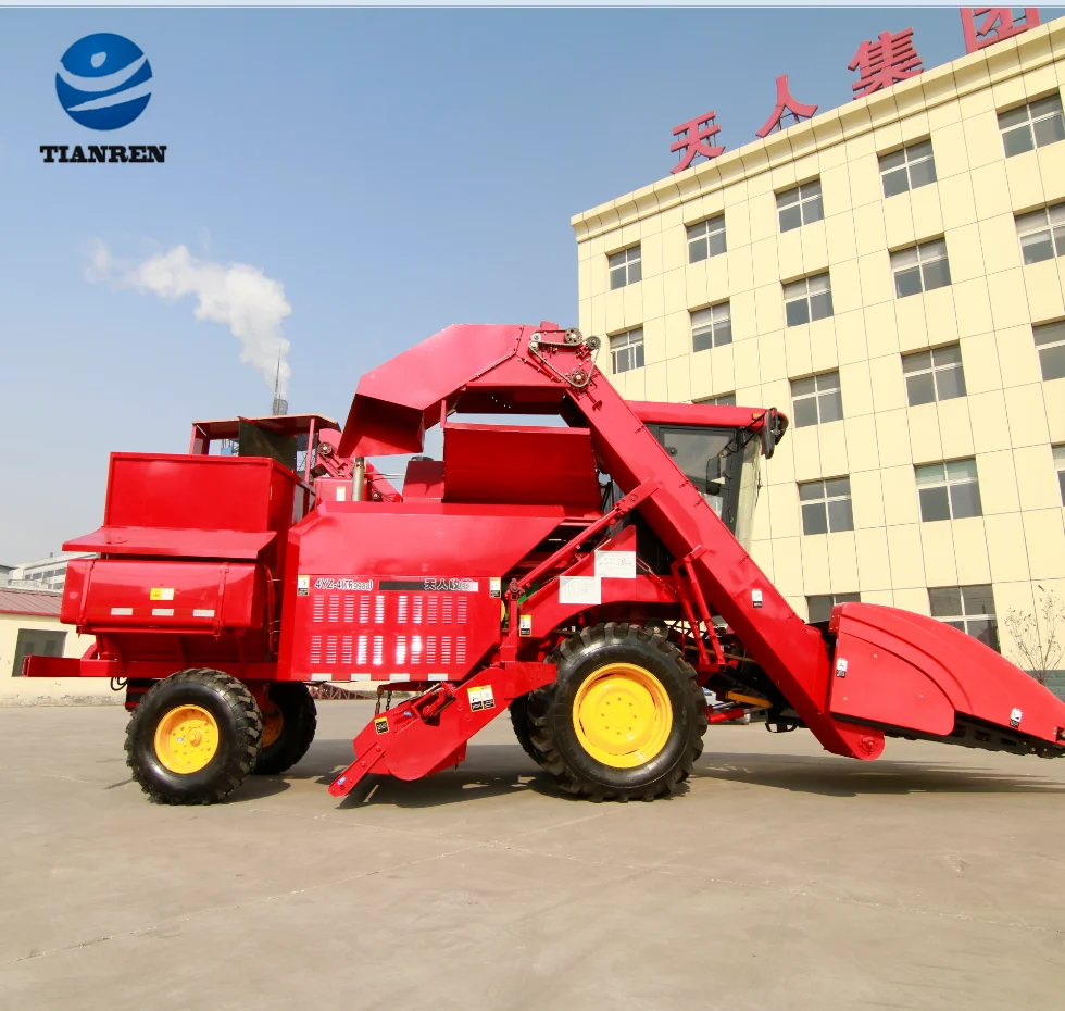 Tianren 4 Row Corn Combine Harvester 4yz-4 (regular Size) - Buy 4 Row ...