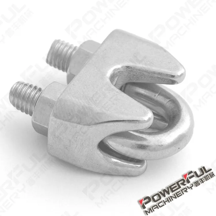 Us Type Drop Forged Galvanized G450 Wire Rope Clip With Red Pin - Buy ...