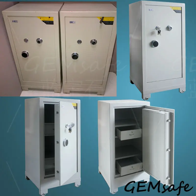 Gemsafe/ Double Drawer Safe With Machnical Lock/h810*w470*d440 / For ...