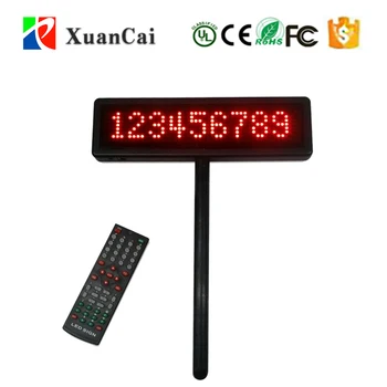 P4.75-8*48,Handheld Paging Board/display/sign High Brightness Yellow ...