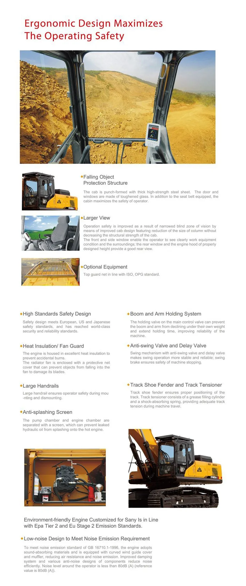 Sany Sy750h 75 Tons Large Crawler Excavator New Excavator Price - Buy ...