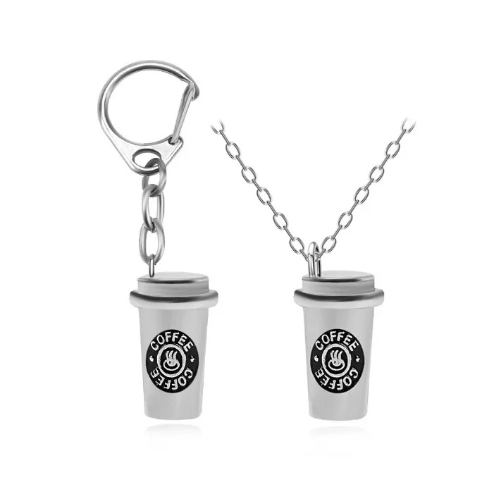 Cup Keychain - Unique Metal Keychain for Gift & Promotion